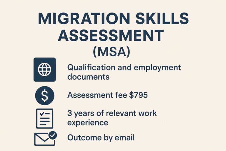 Migration Skills Assessment (MSA) – Complete Guide 2025