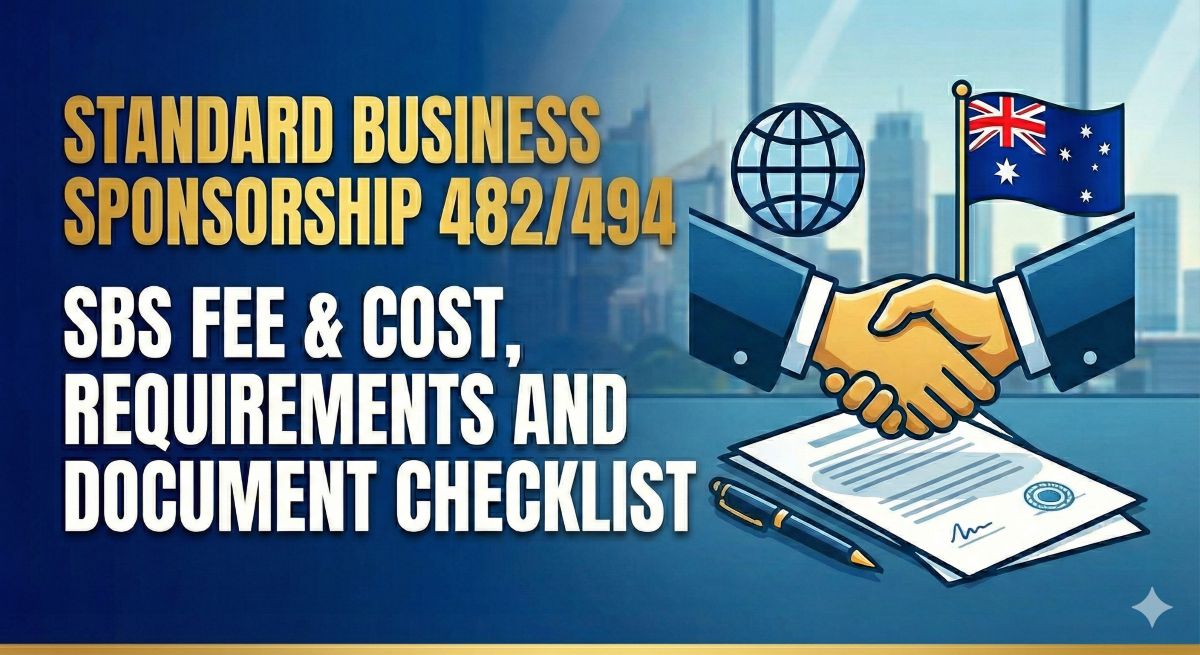 Standard Business Sponsorship Fee, Checklist (SBS 2026) and Requirements